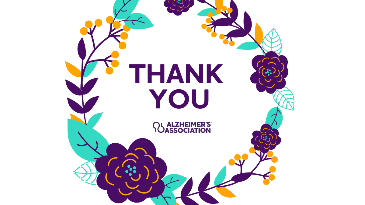 We Are Grateful For You – Alzheimer's Association North Carolina Blog