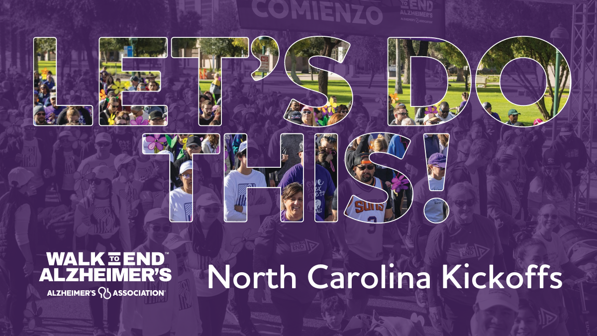 Kickoff events for our 2025 Walk event season in North Carolina ...