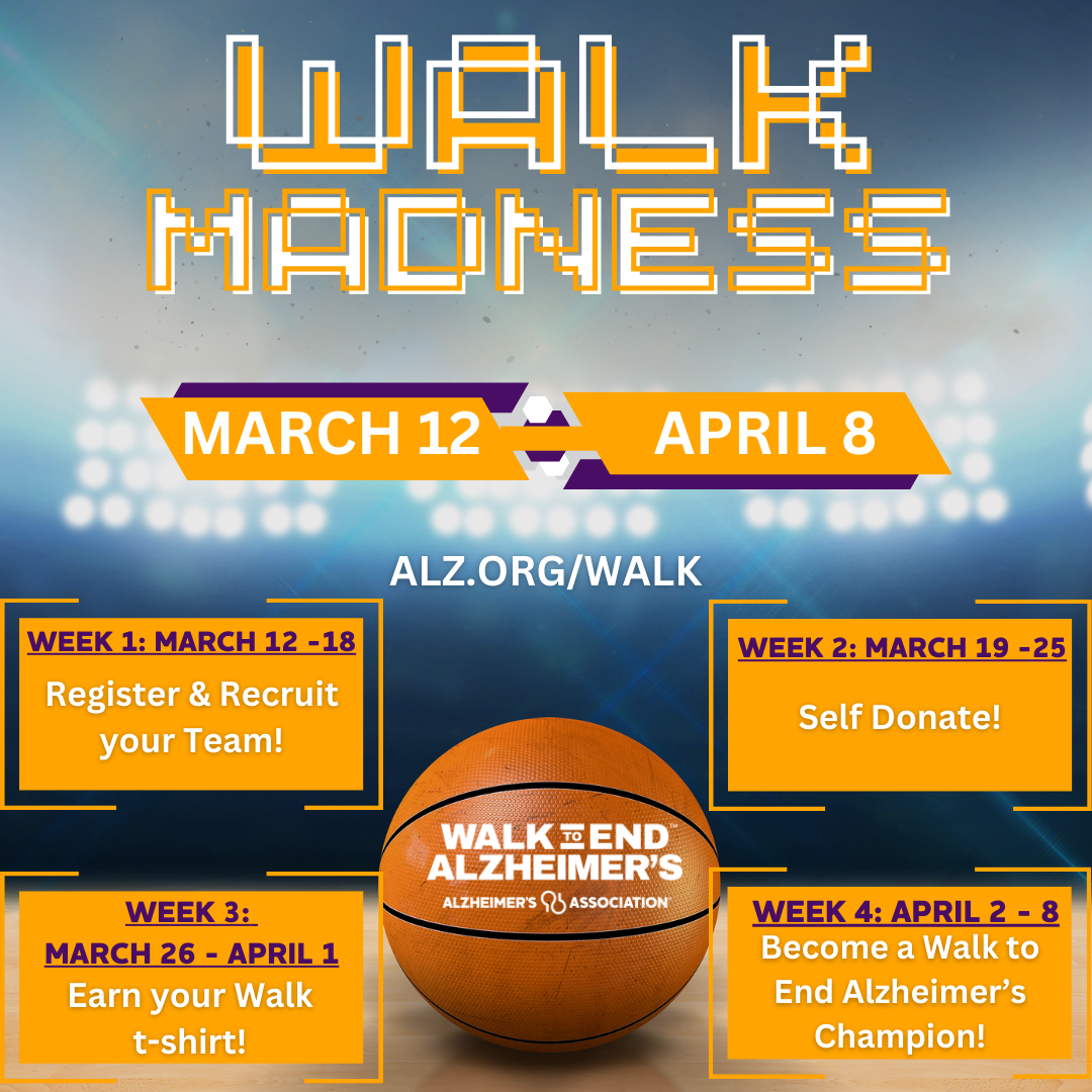 Walk Madness Tips-Off Across North Carolina this Spring – Alzheimer's ...