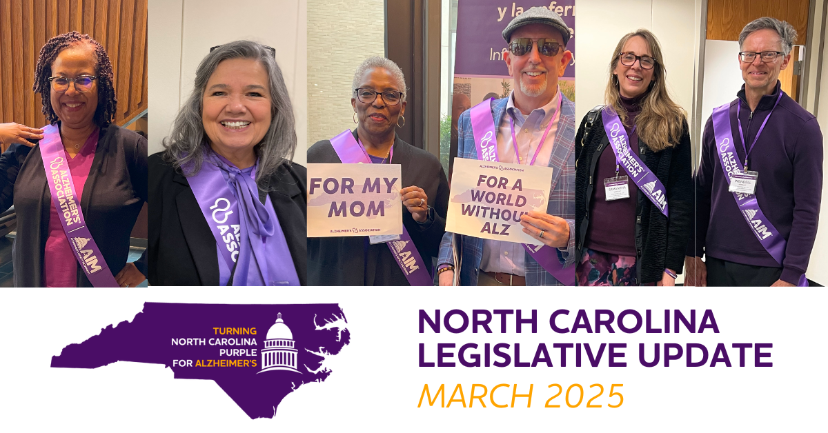 North Carolina Legislative Update – March 2025 – Alzheimer's ...