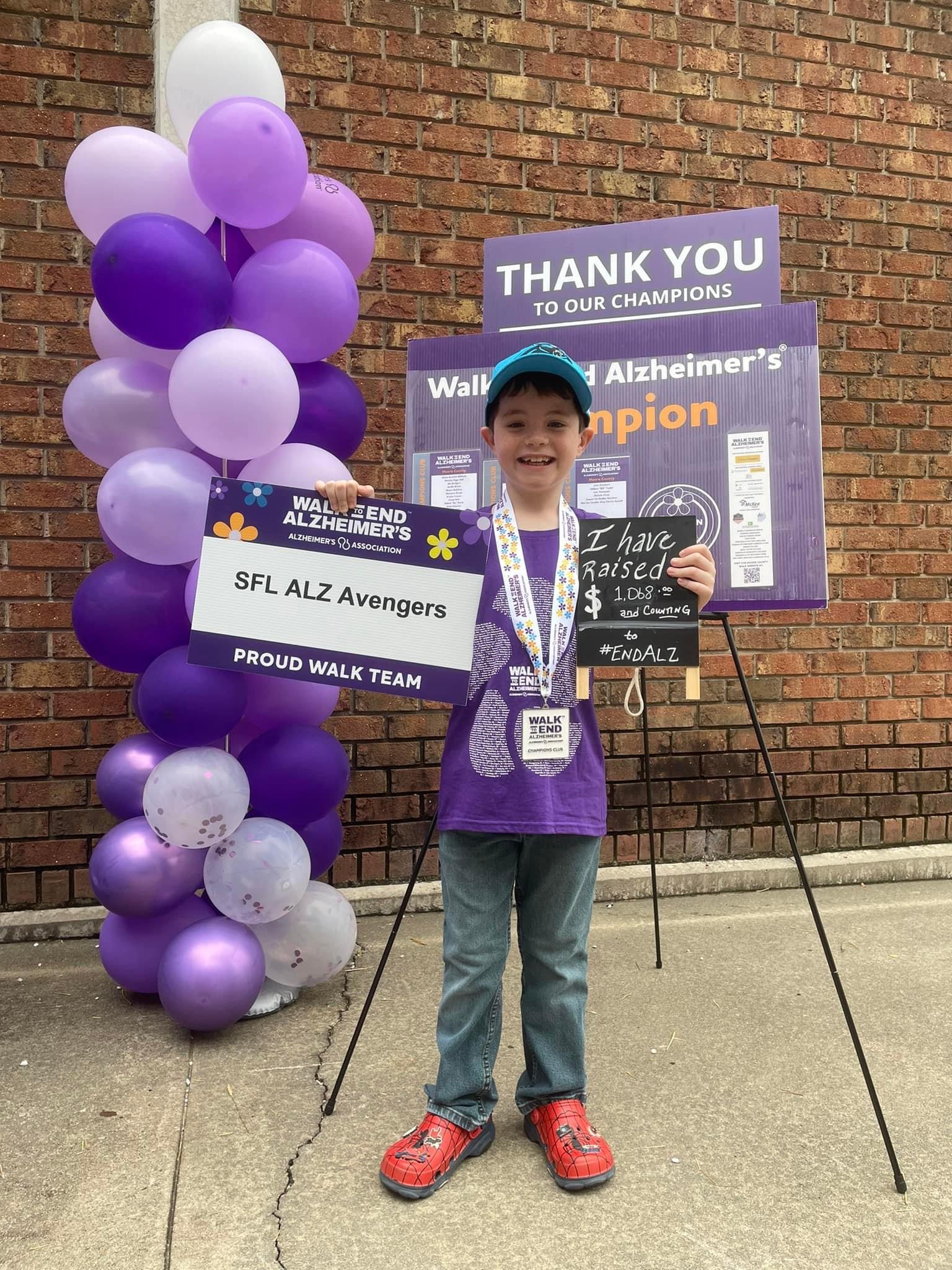 The Youngest Champion – Alzheimer's Association North Carolina Blog